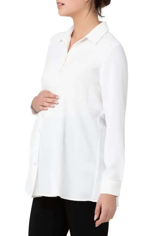 RIPE MATERNITY Tina Peplum Shirt