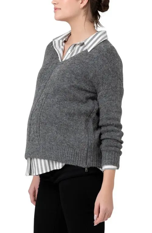 RIPE MATERNITY Lou Button-up Shirt