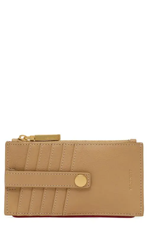HAMMITT 210 West Leather Wallet - Toasty Sand/brushed Gold