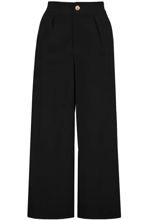 BISHOP + YOUNG Sorrento Corduroy Trousers - Black