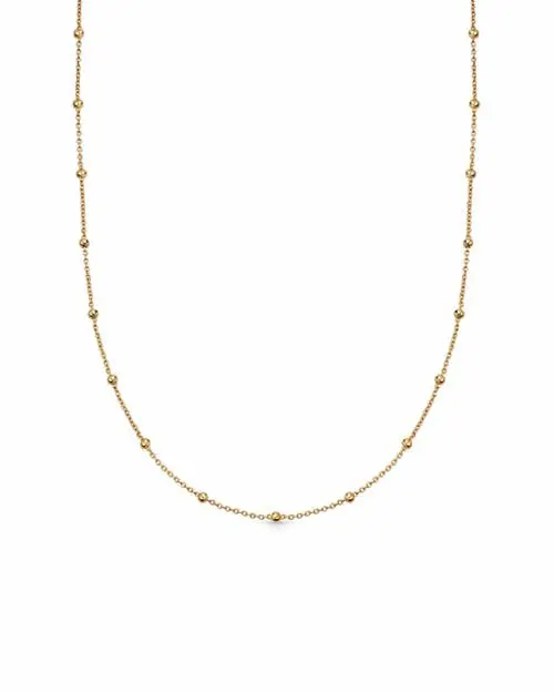 Astley Clarke Aurora Station Necklace - Gold