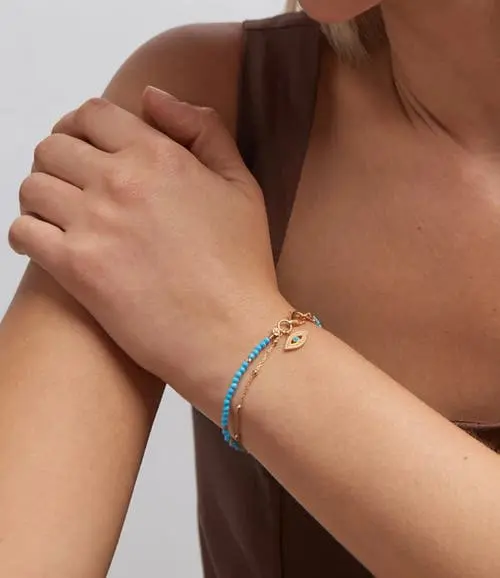 Astley Clarke Biography Evil Eye Charm Bracelet
