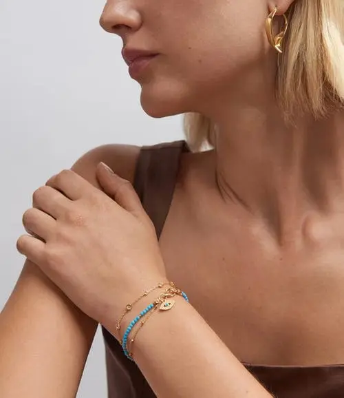 Astley Clarke Biography Evil Eye Charm Bracelet