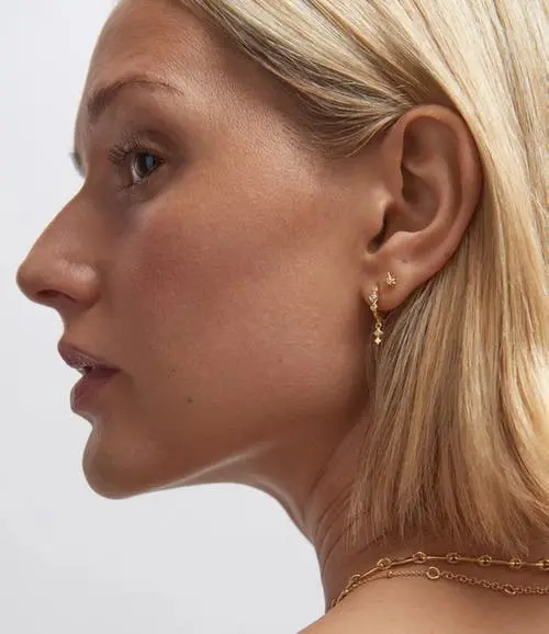 Astley Clarke Polaris Star Stud Earrings