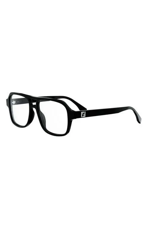 Fendi 54mm Square Optical Eyeglasses