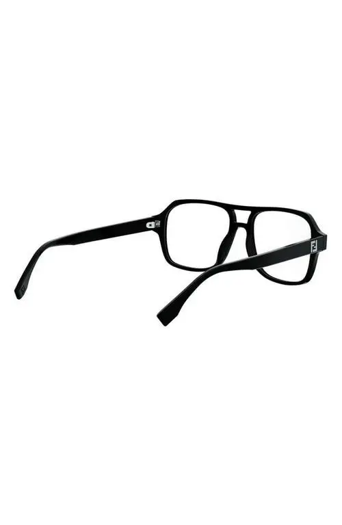 Fendi 54mm Square Optical Eyeglasses