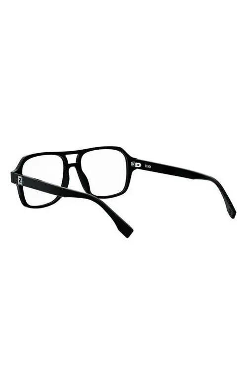 Fendi 54mm Square Optical Eyeglasses