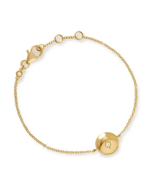 Astley Clarke Biography Chain Locket Bracelet - Gold