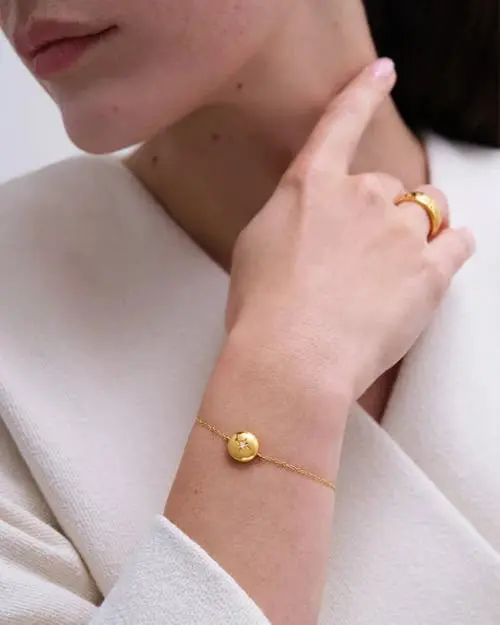Astley Clarke Biography Chain Locket Bracelet