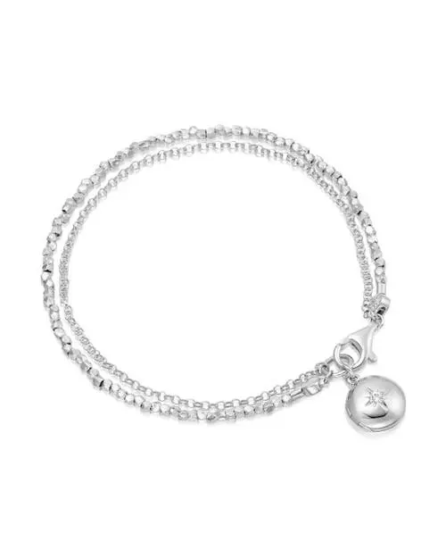 Astley Clarke Biography Locket Bracelet - Silver