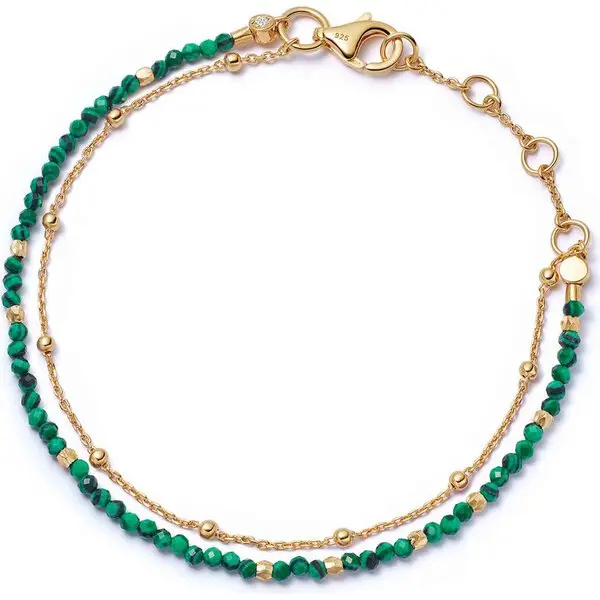 Astley Clarke Biography Bracelet - Malachite