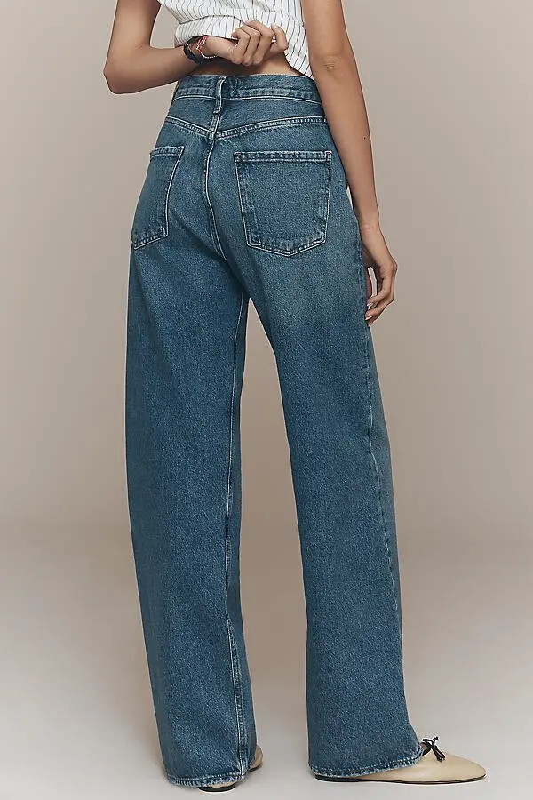 AGOLDE Ren High-rise Wide-leg Jeans - Chapter