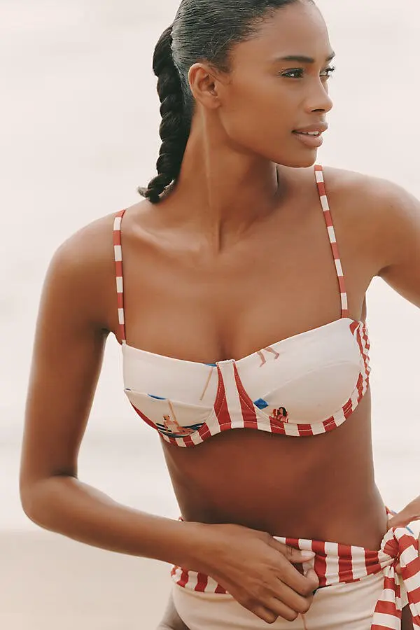 Farm Rio Destination Bikini Top - Sand