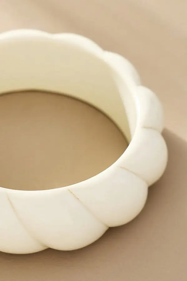 Anthropologie Textured Bangle Bracelet