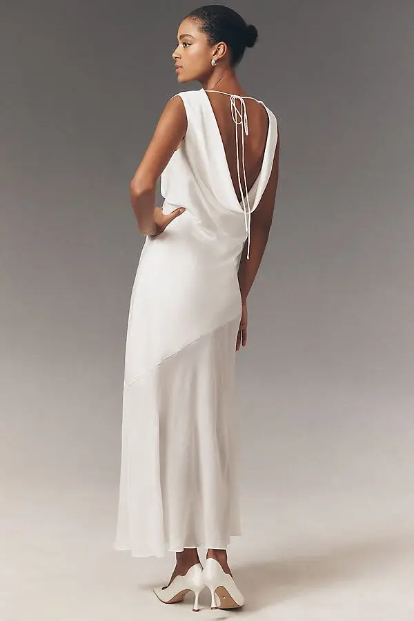 Significant Other Farrah Asymmetric Maxi Dress