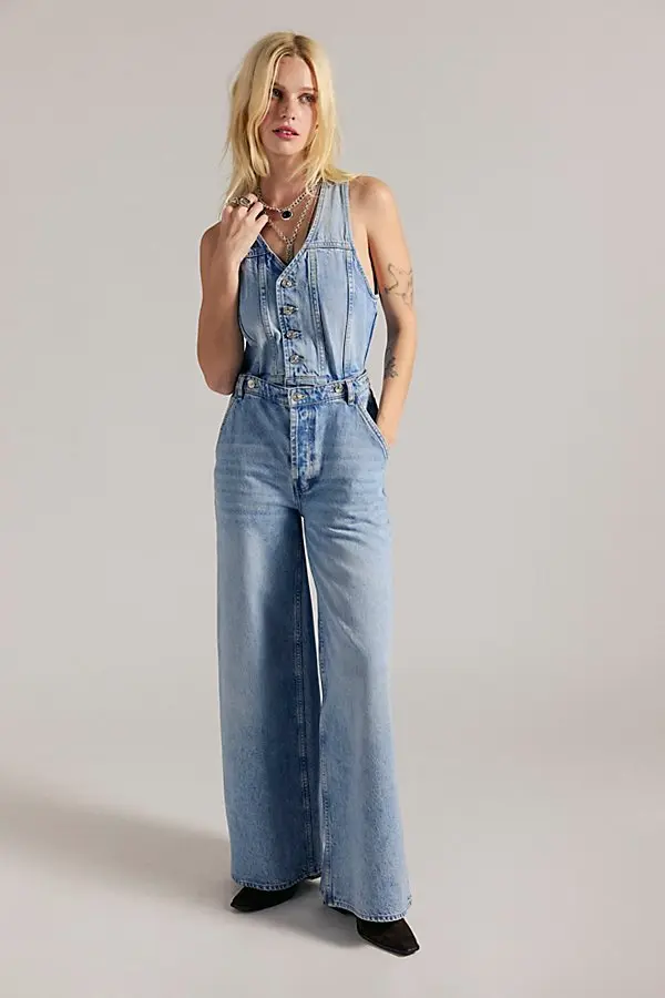 Free People We The Free Better Together Convertible Jumpsuit - Going Steady