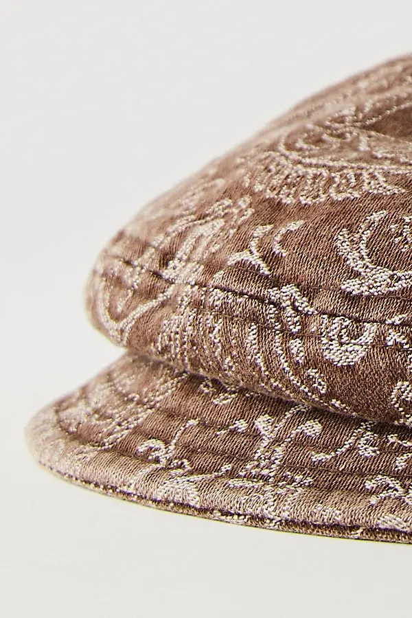 Free People Bandana Printed Cadet Hat - Brown