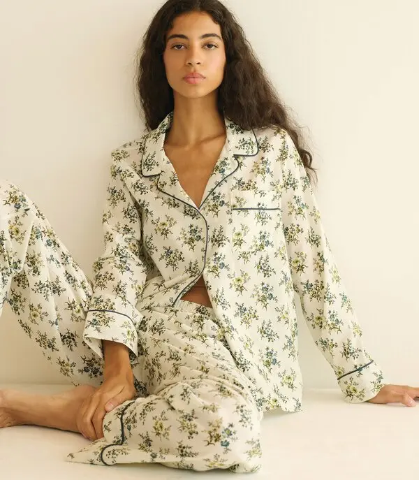 DÔEN Esma Pajama - Crème Fleur Du Palais