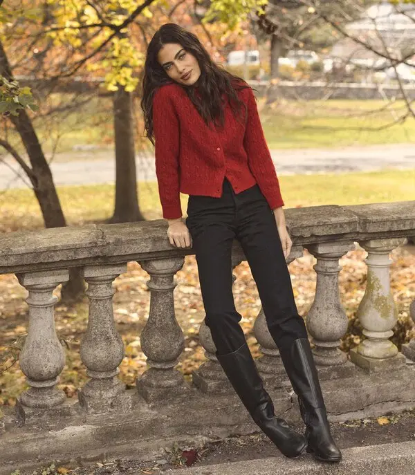 DÔEN Penrose Cable Knit Cardigan