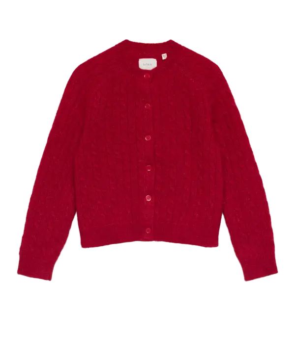 DÔEN Penrose Cable Knit Cardigan