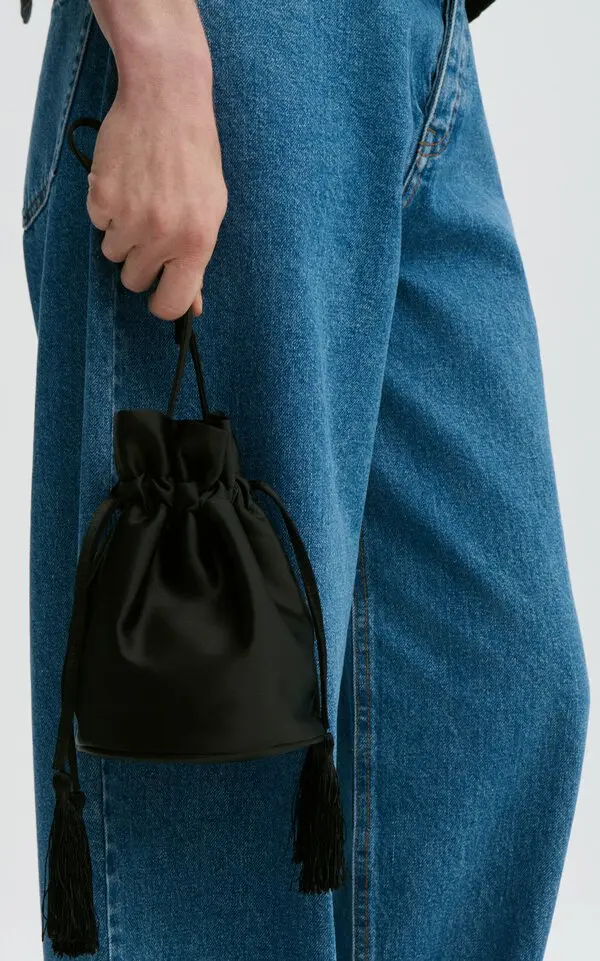 BY MALENE BIRGER Landinna Drawstring Bag With Tassel Embellishments