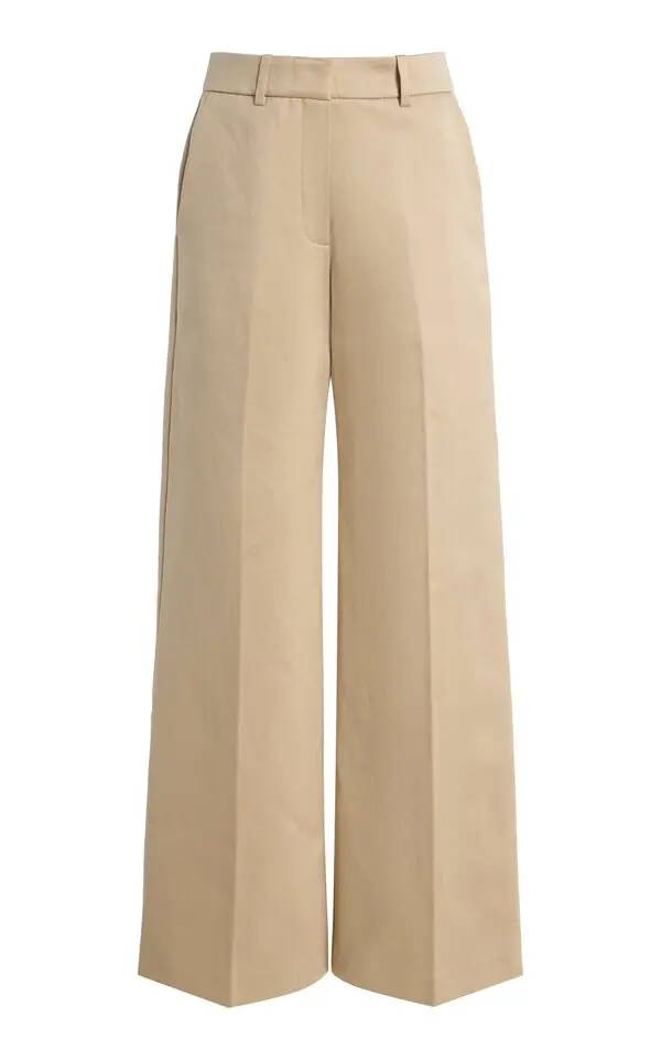 BY MALENE BIRGER Rosabella Wide-leg Pants - Brown