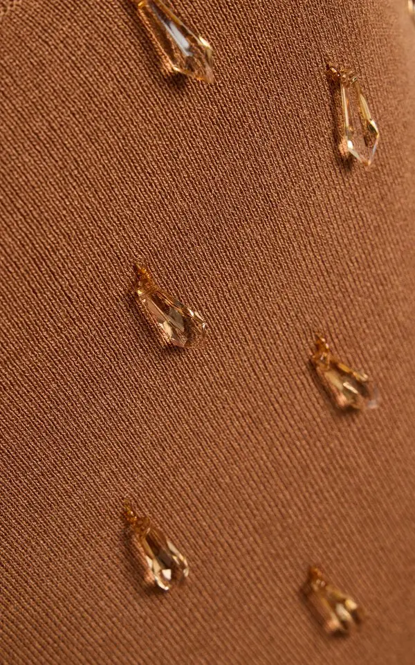 BY MALENE BIRGER Hysa Bead-embellished Tank Top - Bronze
