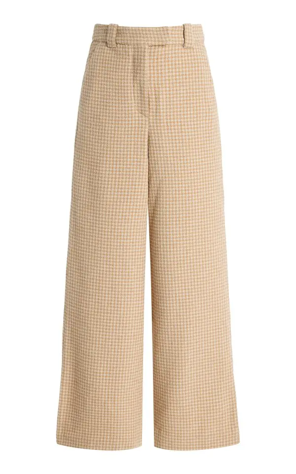 BY MALENE BIRGER Cimas Wide-leg Trousers - Nude