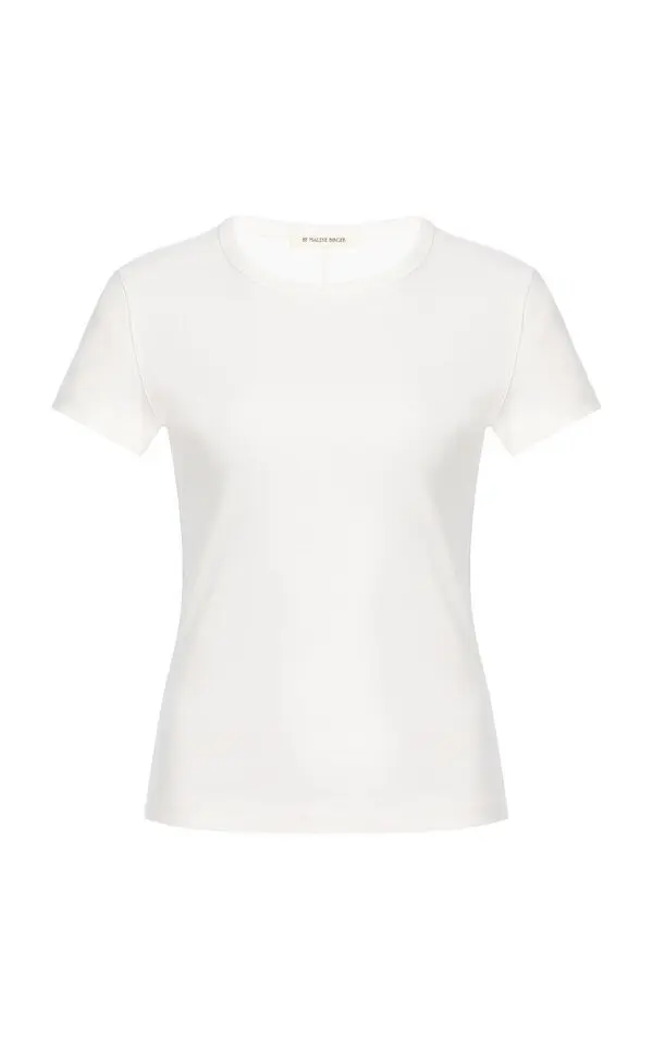 BY MALENE BIRGER Alicia Short-sleeved Top - White