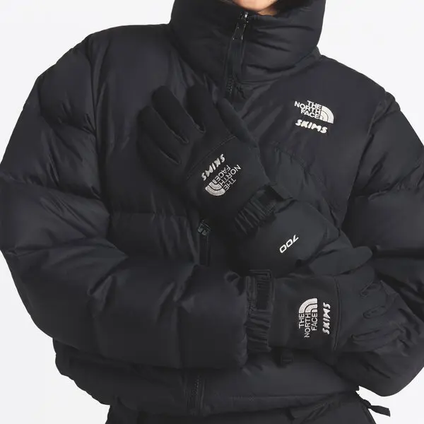 SKIMS The North Face X Gloves - Onyx