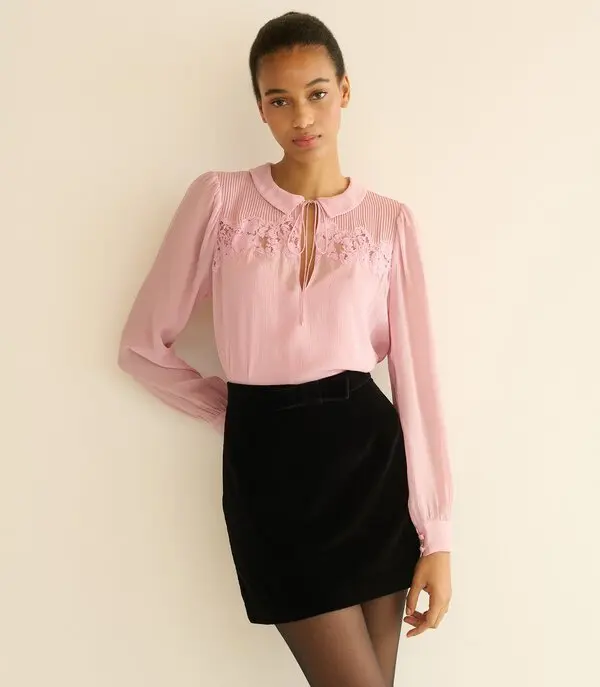 DÔEN Liora Top - Pink Hydrangea