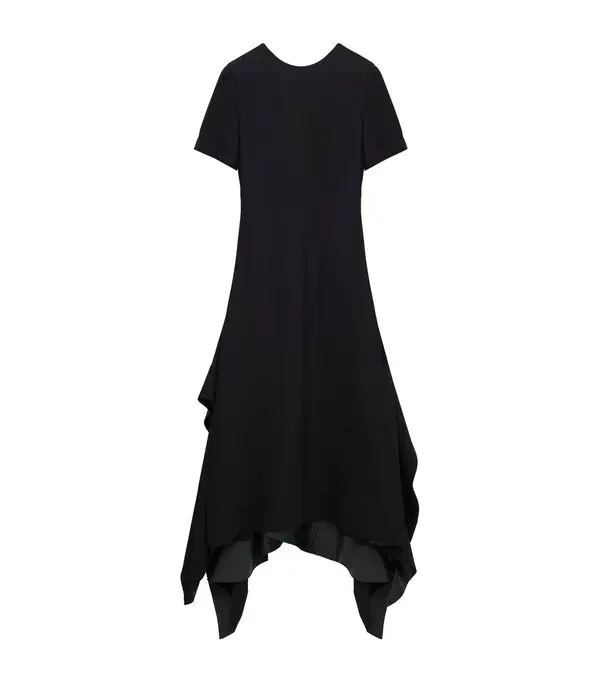 Loewe Leather-trim Maxi Dress