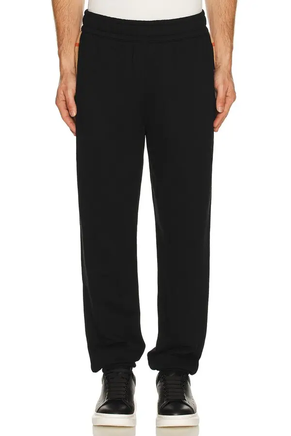Burberry Stephan Side Check Sweatpant