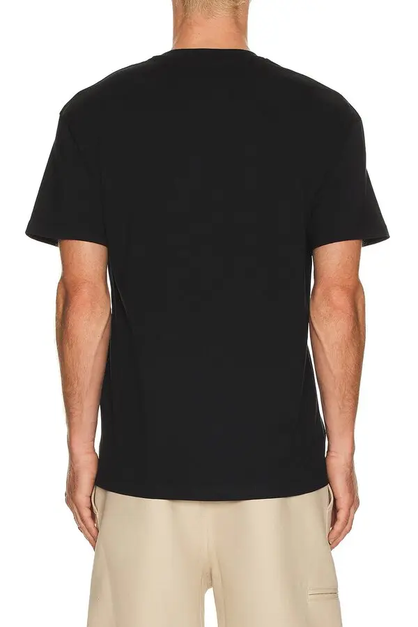 Givenchy Regular Fit T-shirt In Black - Black & White