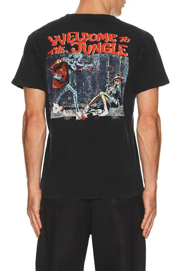 MadeWorn Guns N Roses T-shirt In Black