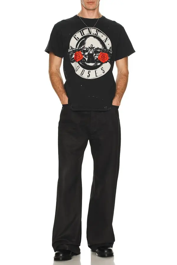 MadeWorn Guns N Roses T-shirt In Black