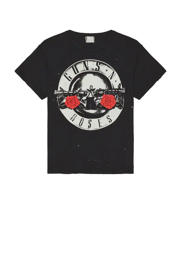 MadeWorn Guns N Roses T-shirt In Black