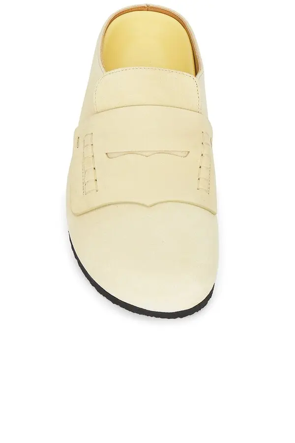 Jacquemus Les Mules Mocassin - Pale Yellow