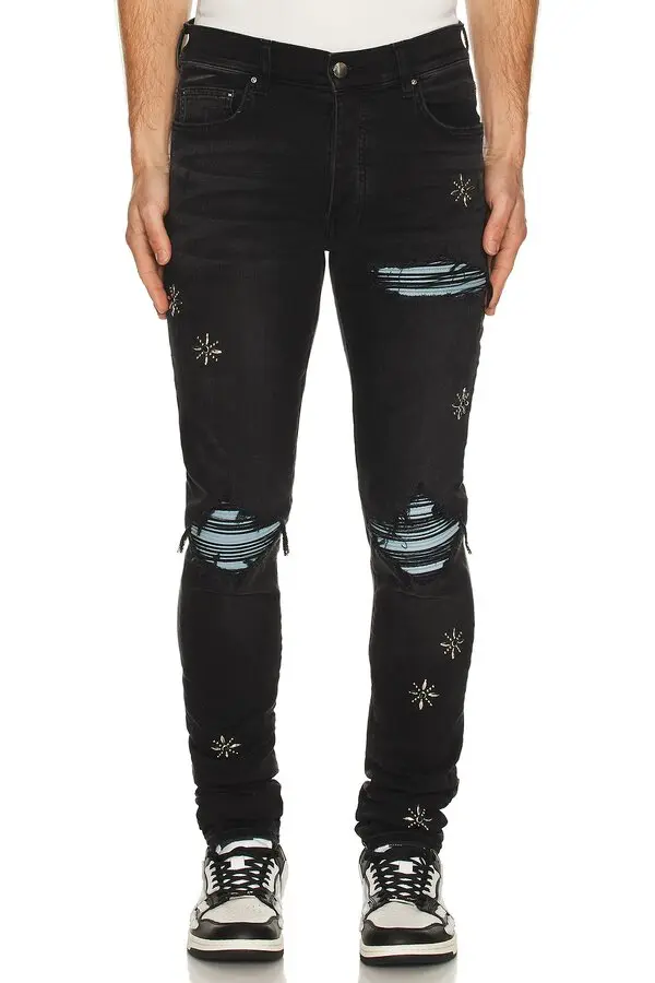 Amiri Stud Mx1 Jean - Vintage Black