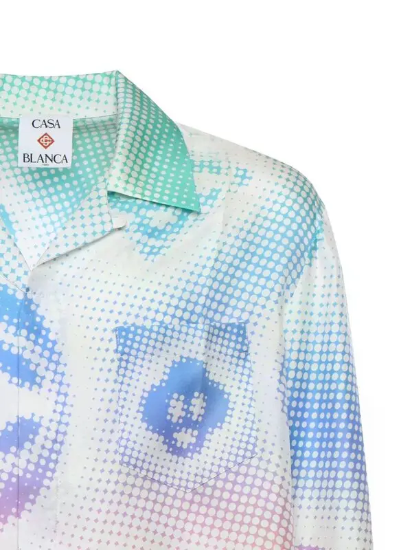 Casablanca Halftone Logo Shirt