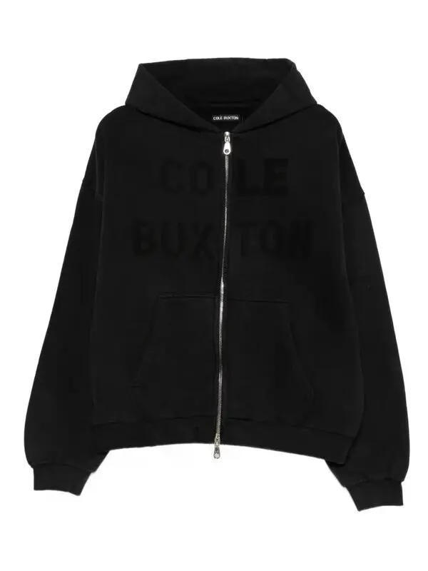 COLE BUXTON Logo-print Zip-up Hoodie