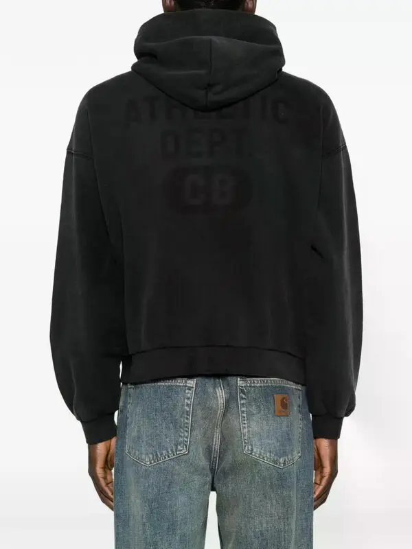 COLE BUXTON Logo-print Zip-up Hoodie