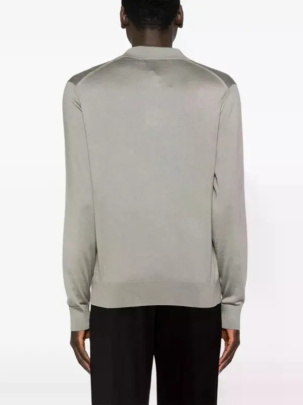Dolce & Gabbana Collared Long-sleeve T-shirt