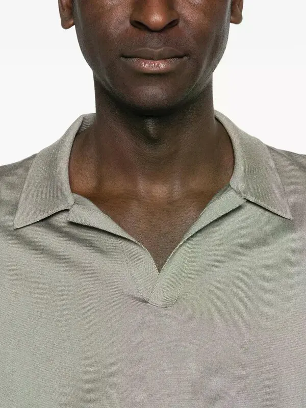 Dolce & Gabbana Collared Long-sleeve T-shirt