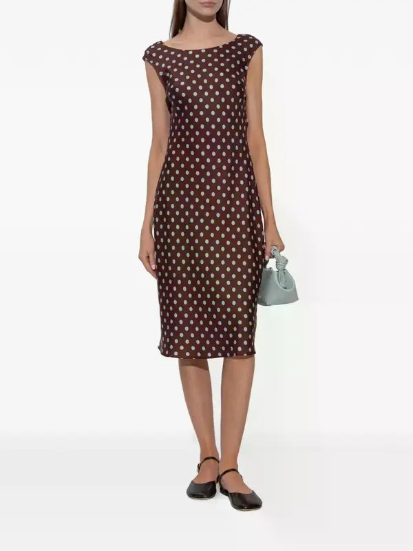 Posse Polka Dot Midi Dress