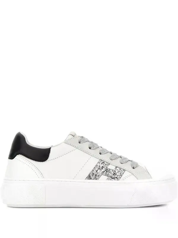 Hogan Crosswind Glitter-logo Sneakers