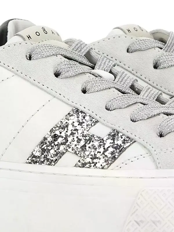 Hogan Crosswind Glitter-logo Sneakers