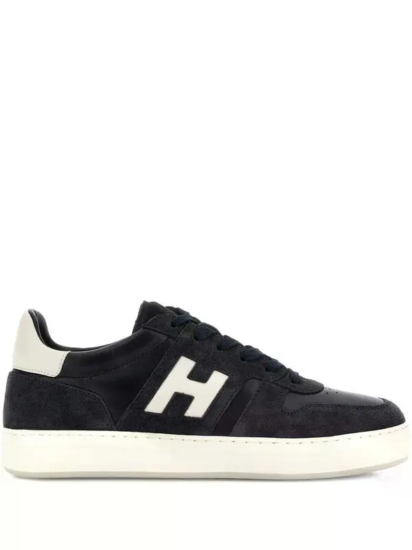 Hogan H-tv Suede Logo Sneakers