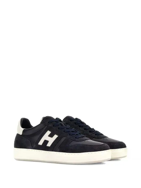 Hogan H-tv Suede Logo Sneakers