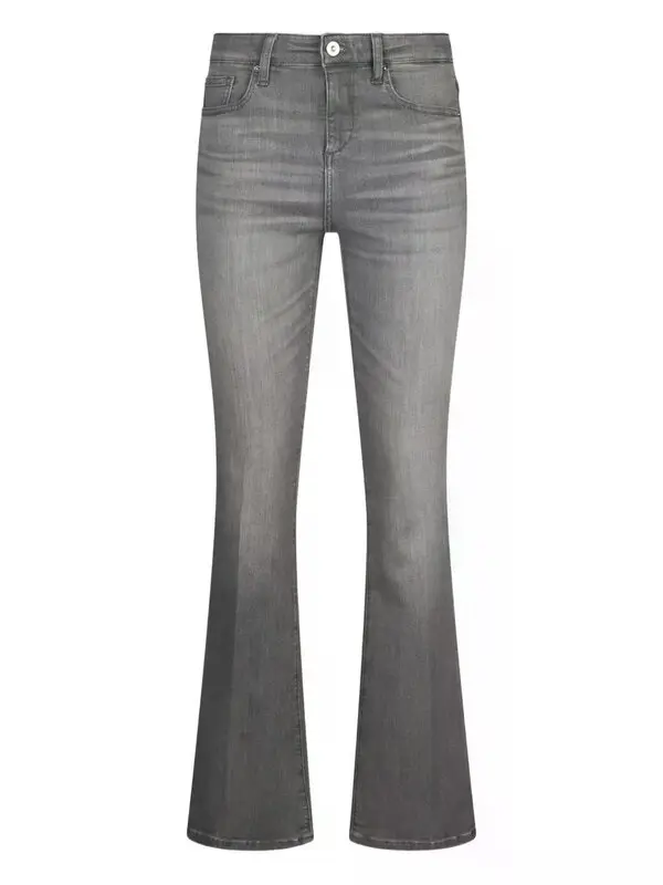 Liu Jo Five-pocket High-rise Bootcut Jeans - Grey